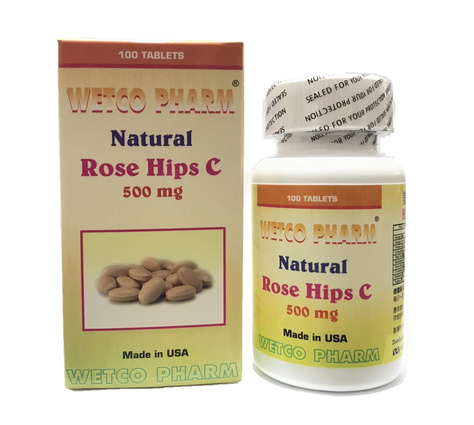 Natural Rose Hips C - Vitamin/Supplement | Godwell Cosmetic